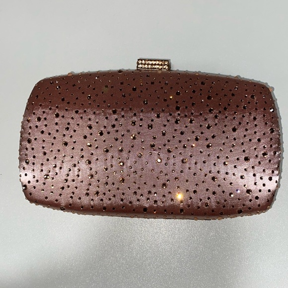 Natasha Couture | Bags | Natasha Purse Wallet Pink Bedazzled With The ...
